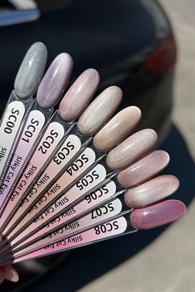 MOMO professional Korean Cat Eye, Silky Cat Eye, Kedi Gözü Oje, SC00 ...