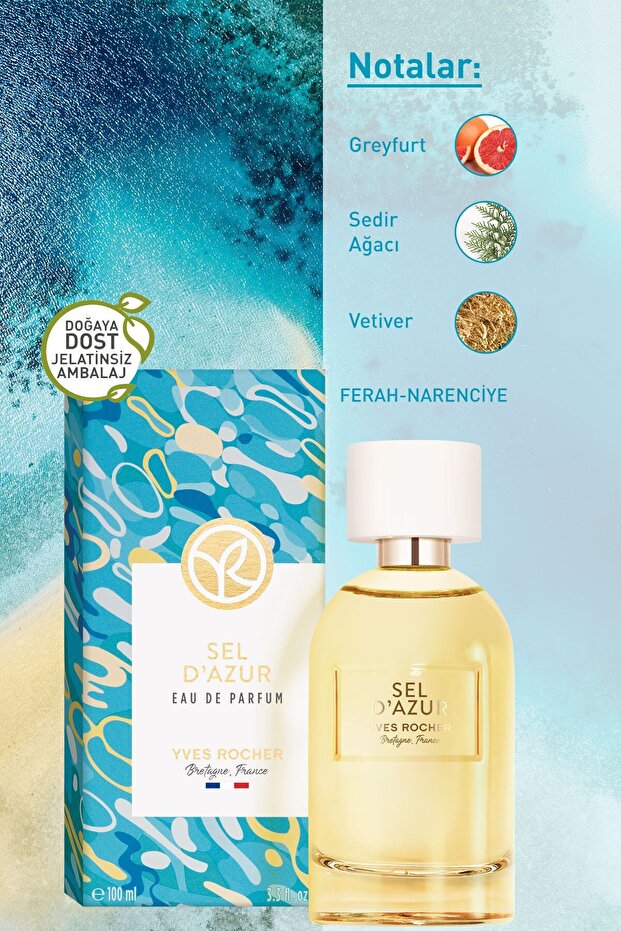 Yves Rocher Sel d'Azur EDP Pleines Natures-100ml - Fiyatı, Yorumları