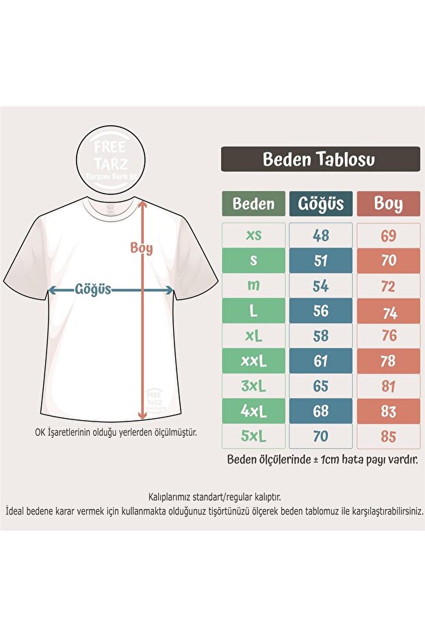 Free Tarz Ş Harf Baskılı Kalpli Beyaz Tişört - Fiyatı, Yorumları