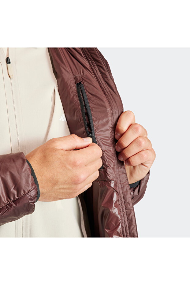 adidas Terrex Xperior Varilite PrimaLoft Erkek Bordo Outdoor Ceket ...