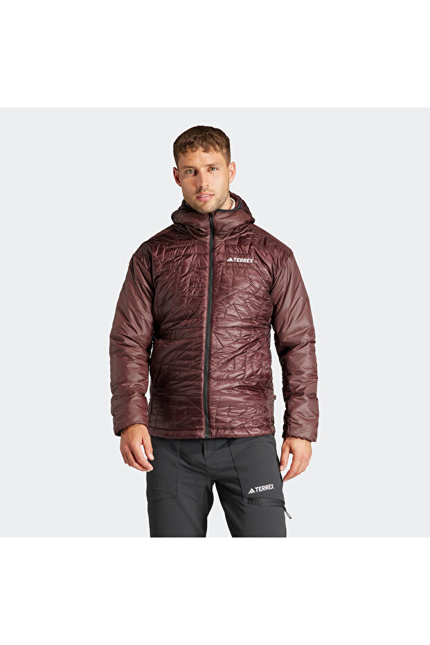 adidas Terrex Xperior Varilite PrimaLoft Erkek Bordo Outdoor Ceket ...