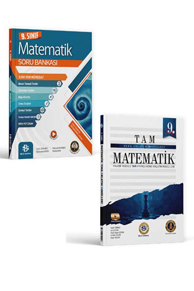 Bilgi Sarmal Yayınları Bilgi Sarmal 9. Sınıf Matematik Tema Konu Anlatım Modülleri Maarif Model ...