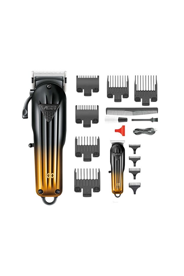 VGR Voyager Επαγγελματικό σετ κουρευτικής μηχανής και κοπτικής μηχανής VGR V-646- Trendyol