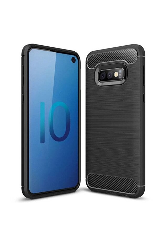 Atlas SAMSUNG Galaxy S10e Case - Carbon (Black) FORCELL- Trendyol