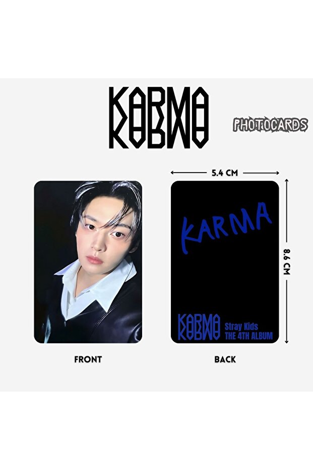 Kpop Dünyasi STRAY KIDS Lee Know '' Karma '' Photocards Set - Fiyatı ...