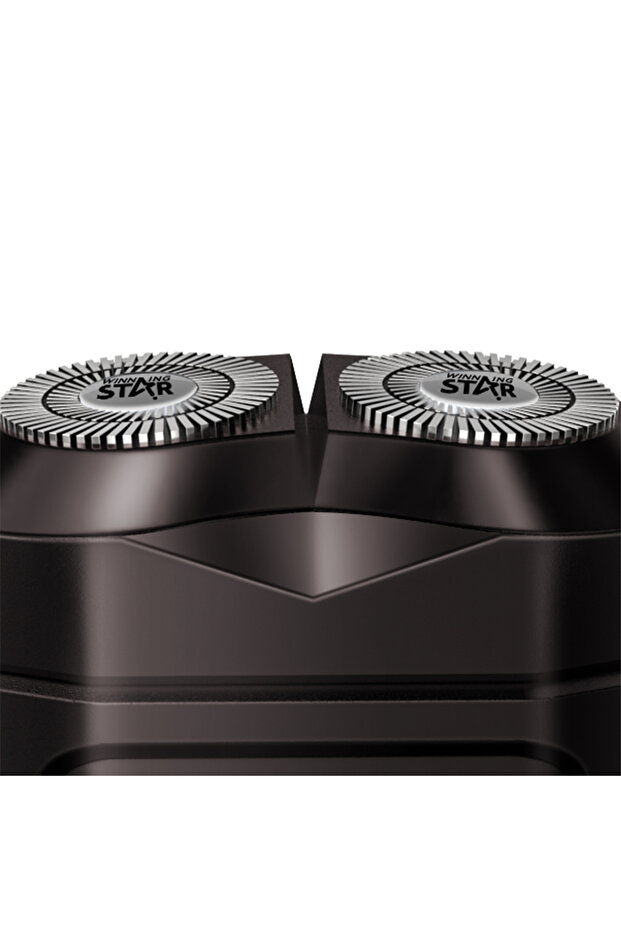 WINNINGSTAR Winning Star Beard Trimmer and Shaver, 2 Round Heads ...