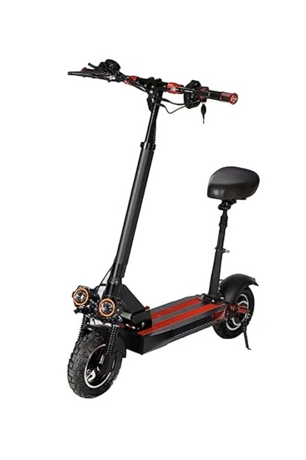 My modern game 48V electric scooter for adults with a foldable seat, 10 ...