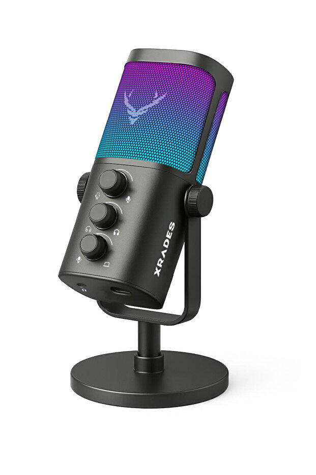 Xrades Professional 2 li Stand Youtuber Gamer Tiktok Yayıncı Usb Rgb ...