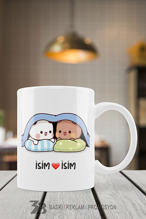 3B BASKI REKLAM PROMOSYON KİŞİYE ÖZEL İSİMLİ SEVİMLİ KEDİCİKLER KUPA ...