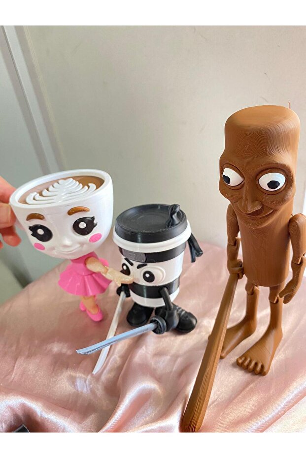 Eta3d Mega 3-Piece Set Tung Tung Tung Sahur Ballerino Assassino ...