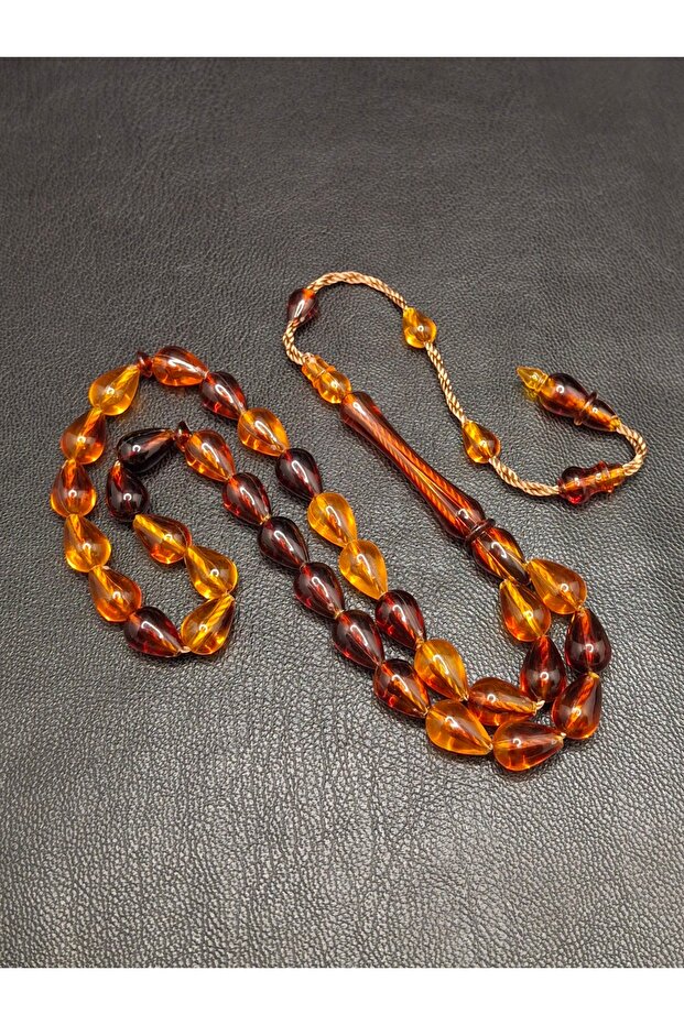 Han Ticarethane Turuncu Siyah Renk Gözyaşı Damla Model Toz Kehribar ...