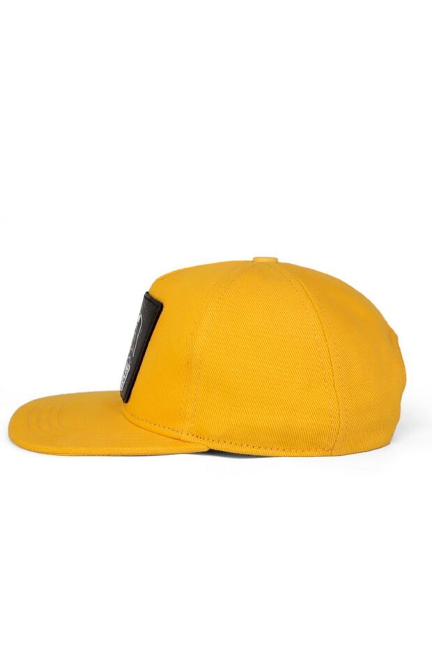 BlackBörk Hip Hop Kids Kaplan Logolu Sarı Çocuk Beyzbol Şapka - Fiyatı ...