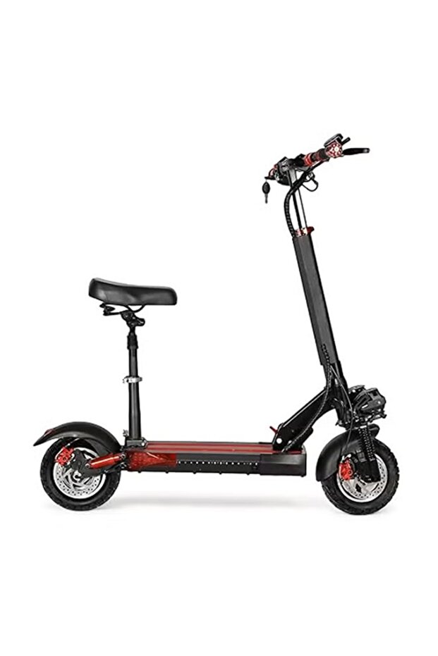 My modern game 48V electric scooter for adults with a foldable seat, 10 ...