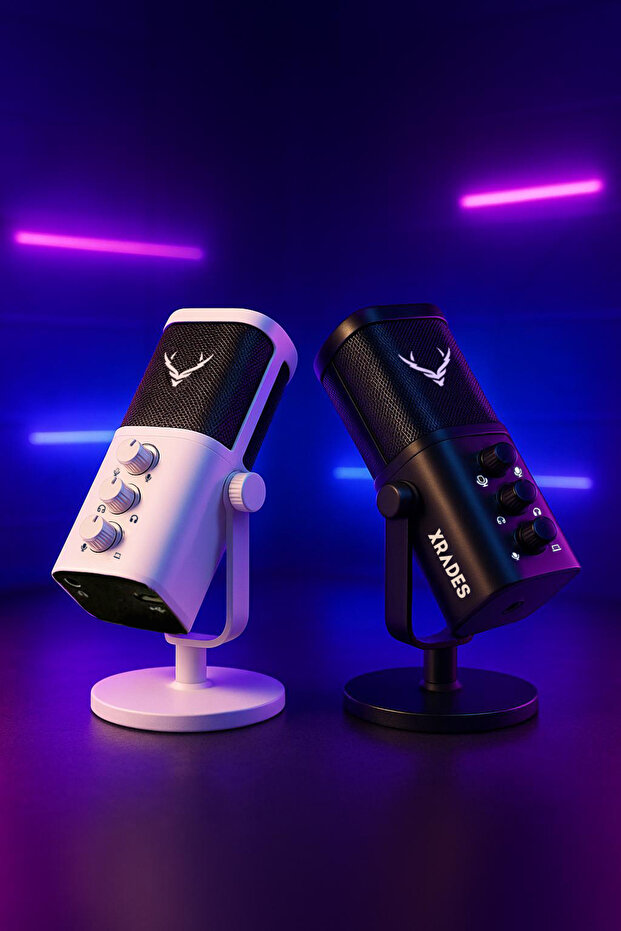 Xrades Professional 2 li Stand Youtuber Gamer Tiktok Yayıncı Usb Rgb ...