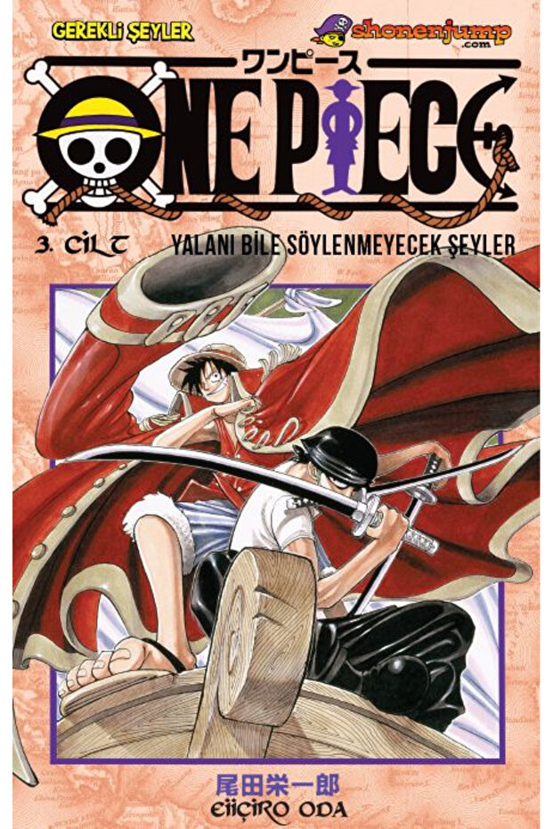 Gerekli Şeyler Yayıncılık One Piece 3-4-5-6-7-8-9-10. Ciltler (8 kitap ...