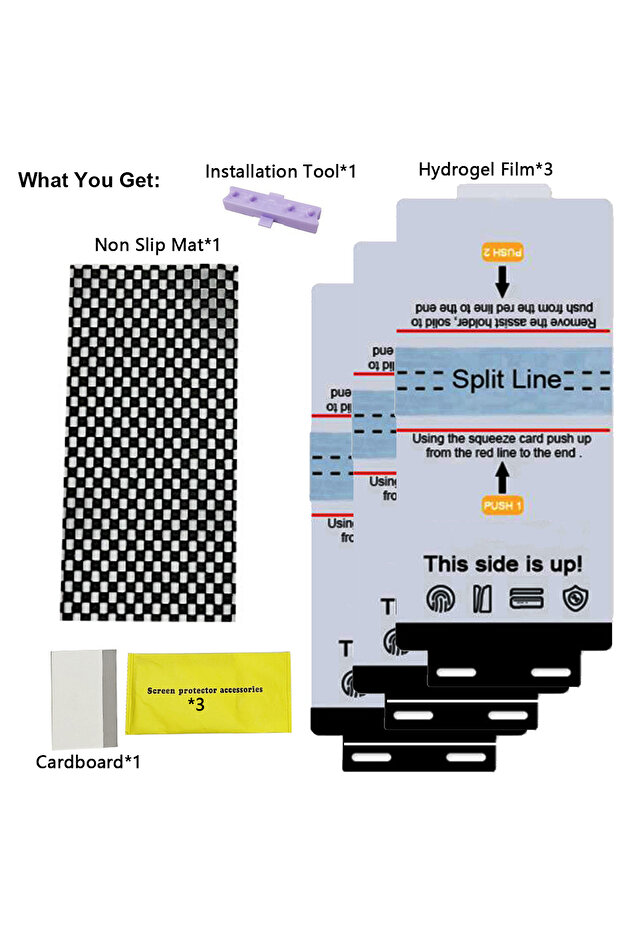 Choice High Definition For Galaxy S23 Ultra 3 Piece Front Film 3Pcs HD ...