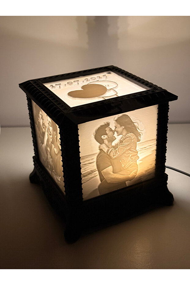 shop Lithophane, 3D Resimli lamba, Abajur, Dekoratif Hediye, Fotoğraflı ...