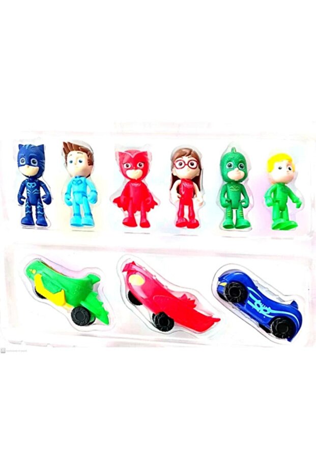OMZ Eğitici Oyuncaklar Pj Masks Pijamaskeliler Oyuncak Arabalı 6 ...
