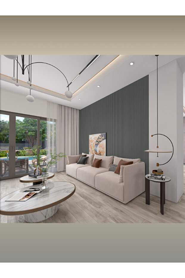 AGT DUVAR PROFİLİ LB-3771-Y DUVAR PANELİ SOFT TOUCH FIRTINA GRİ (726 ...