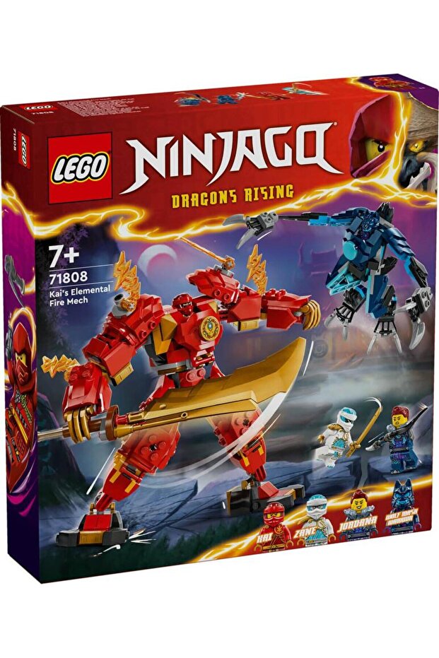 LEGO ® NINJAGO ® Kai Fire Element Robot 71808 – Kreatív játéképítő ...