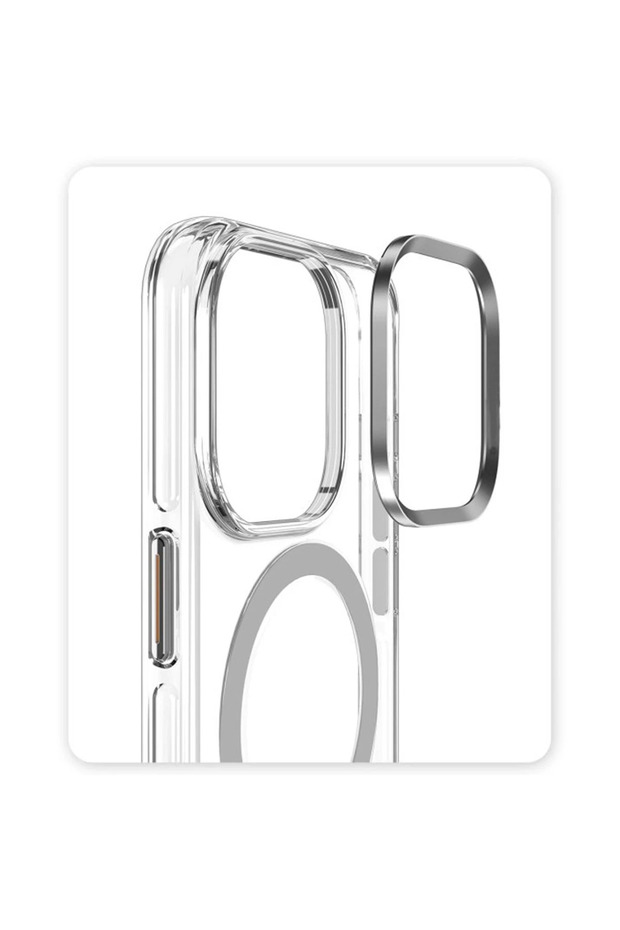 Fuchsia iPhone 16 Crystal Magsafe Kapak - Şeffaf - Fiyatı, Yorumları