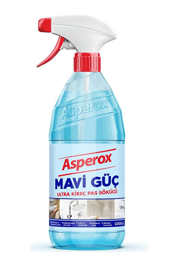 ASPEROX Mavi Güç Ultra Kireç ve Pas Sökücü 1000 ml - Fiyatı, Yorumları