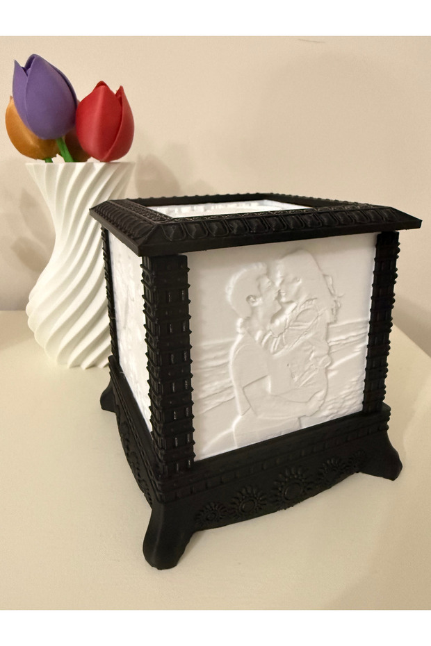 shop Lithophane, 3D Resimli lamba, Abajur, Dekoratif Hediye, Fotoğraflı ...