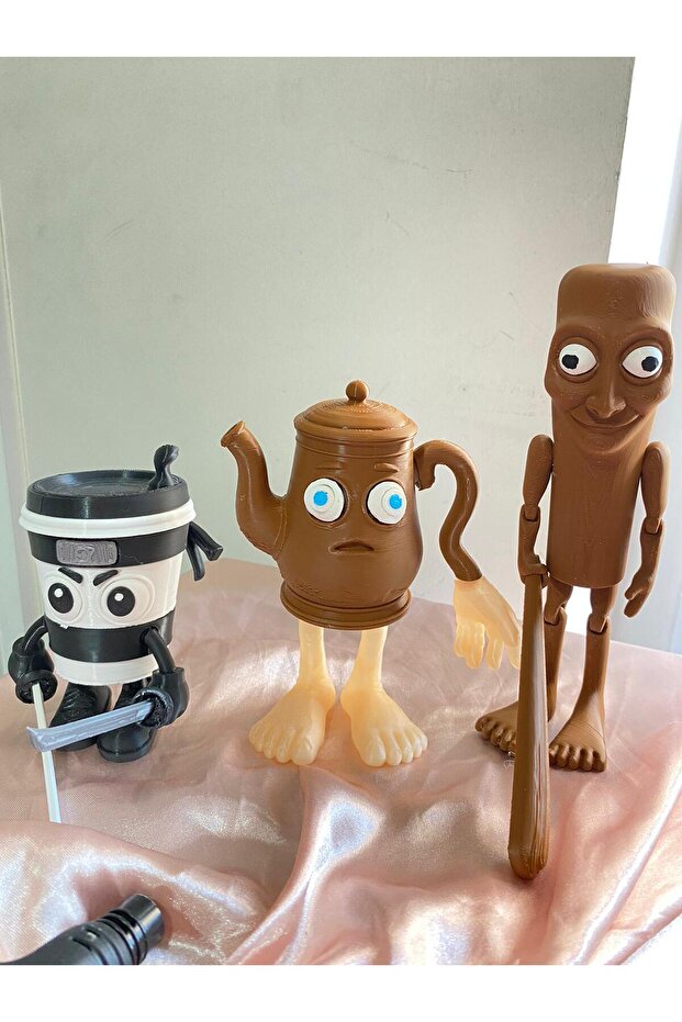 Eta3d Mega boy 3 lü Set Tung Sahur Ta Ta Ta Sahur Ballerino Assassino ...