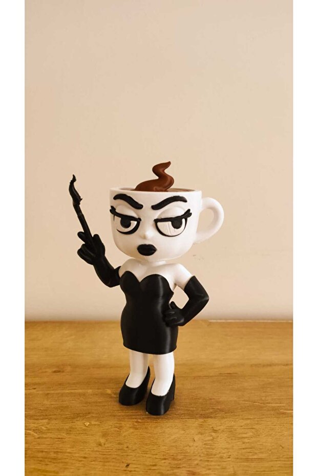 ATOLYETASBAHCE İtalian Brainrot Espresso Signora Figür – 360° Hareketli ...