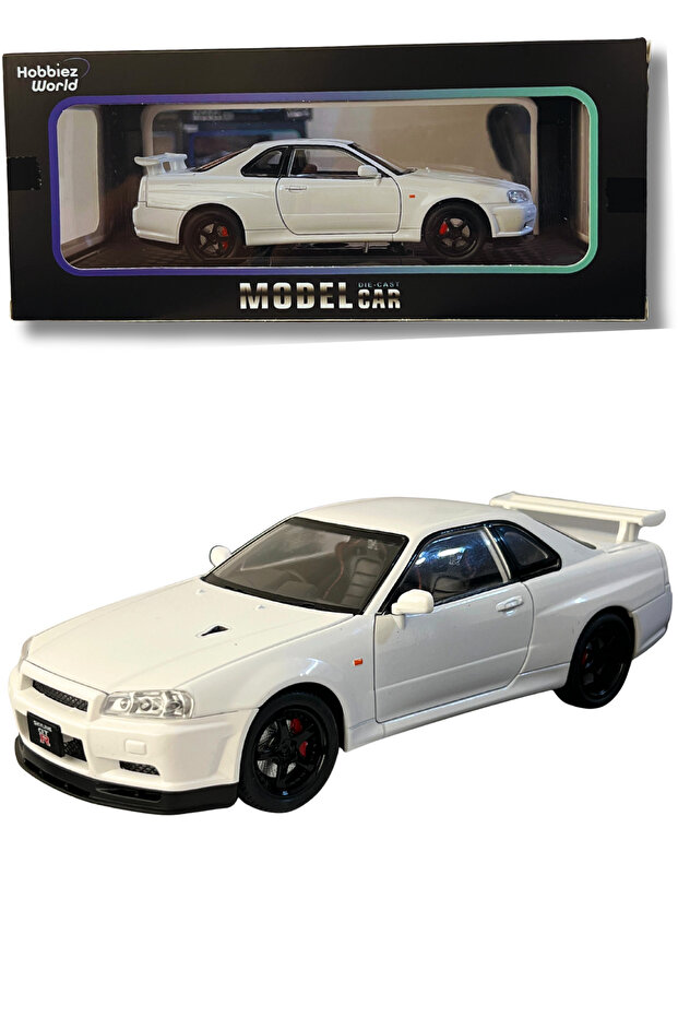 Global Toys Nissan Skyline GT-R R341:24 Ölçek Premium Die-Cast Model ...