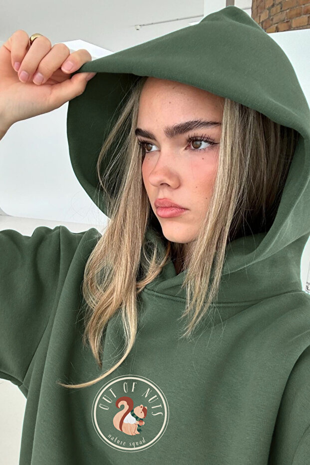 Le'sluette shadow of style Kadın Out Of Nuts (Sincap) Nakışlı Relaxed ...