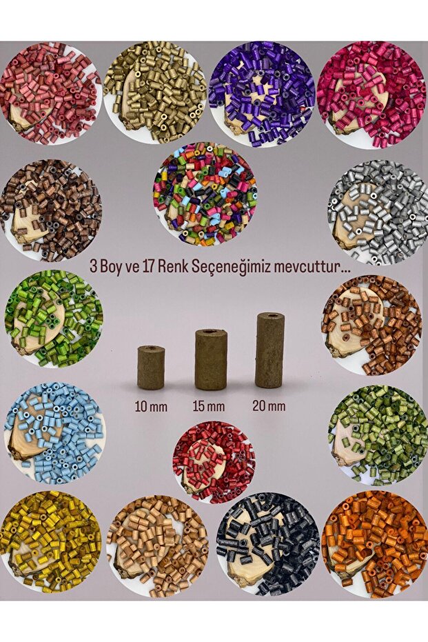 Fiolimore 20 мм кафяви дървени мъниста с отвор (50 грама, 120 броя ...