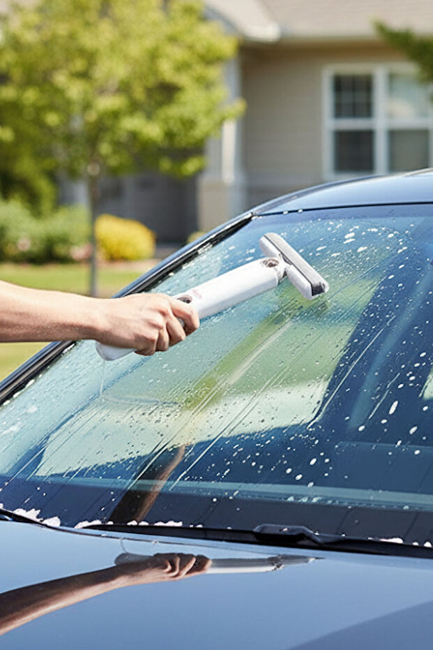 TechnoStation İçe Katlanır Paspas Seti Oto Ev Cam Temizleme Paspası ...