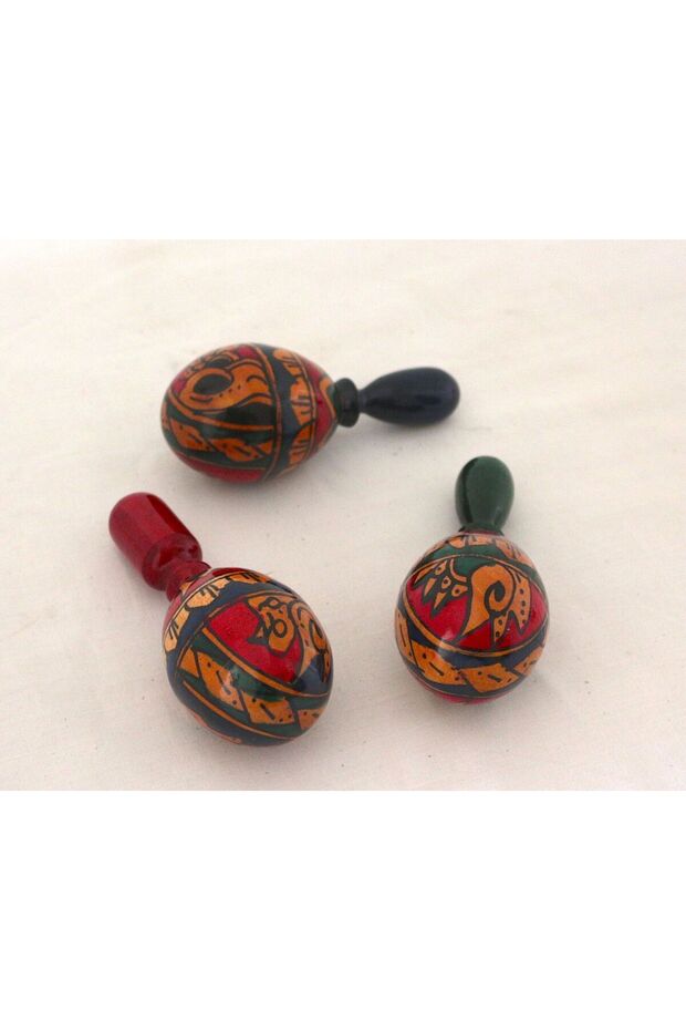 BARC Ahşap Maracas 12 Cm Uzak Doğu-Latin Müzik Aleti Marakas Enstrüman ...