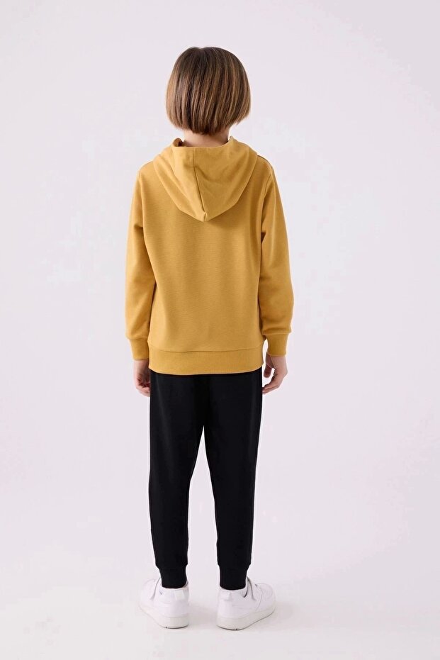 Rolypoly Boy's tracksuit - mustard- Trendyol
