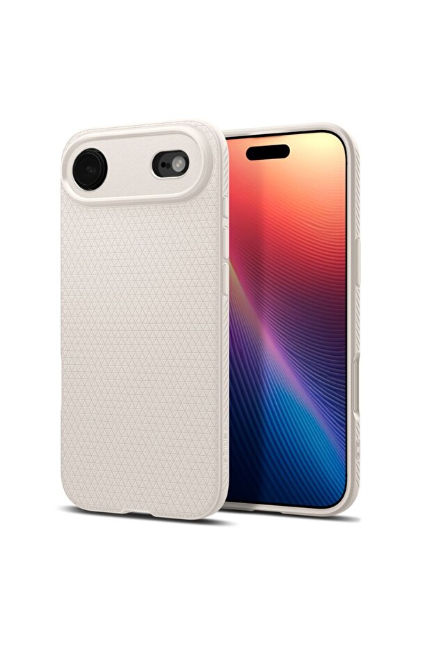 Spigen iPhone Air ince Kılıf Liquid Air Titanium Dokulu Yüzey Kapak ...