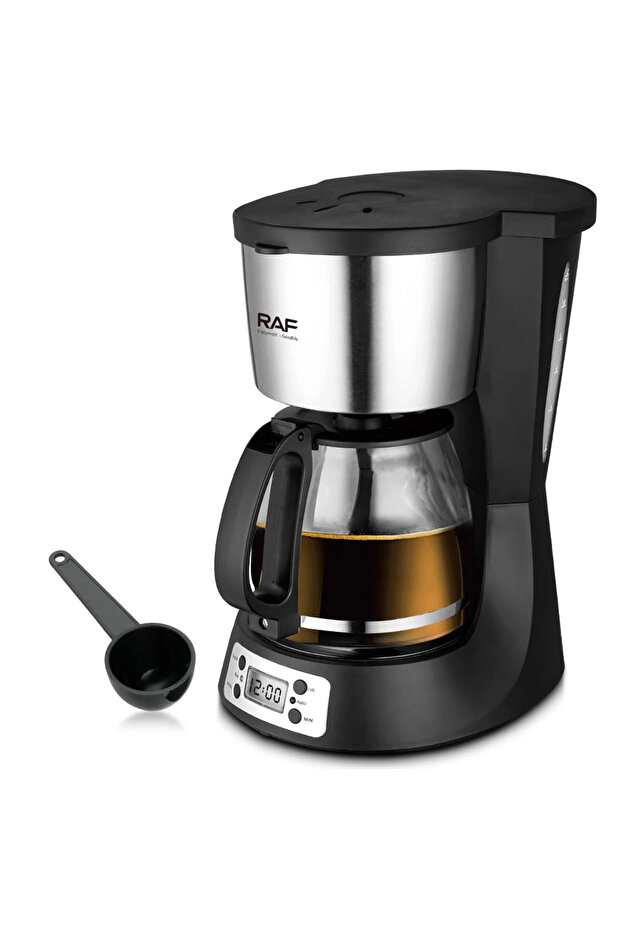 raf Coffee Maker 1000W | Drip Coffee Machine with 1.5L Glass Carafe ...