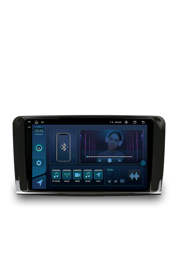 AutoDrop Σύστημα πλοήγησης Mercedes Benz ML W164/GL X164, Android 13, X ...