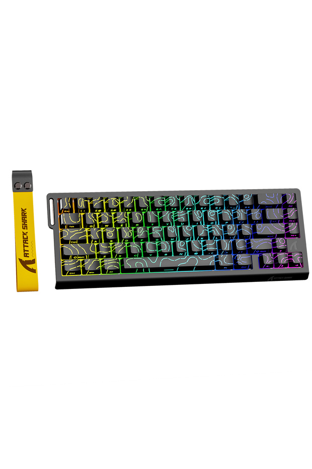Attack Shark X68 HE RGB 8000 Hz Rapid Trigger - Snap Tap 0.01mm ...