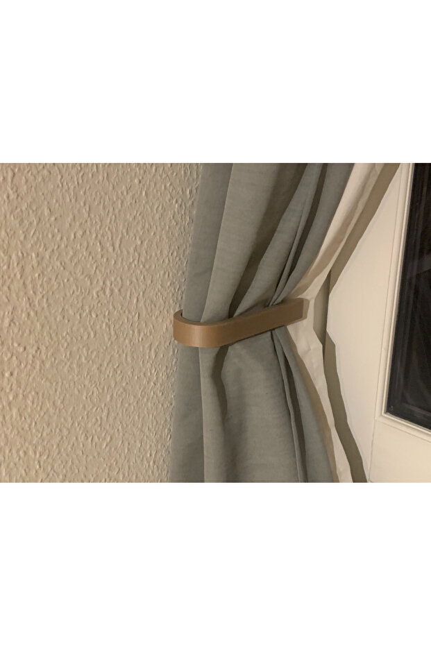 fly3d Modern Tasarım Perde Tutucu Bronze 2 Adet - Fiyatı, Yorumları