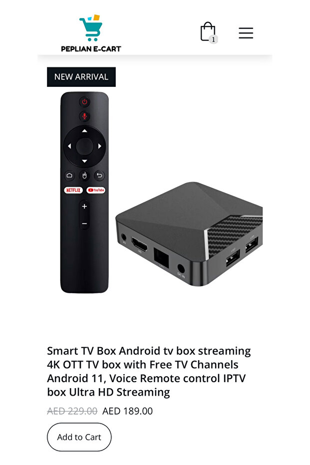 Streambox Android TV Box – OTT Streaming Media Player for Smart TV, 4K ...