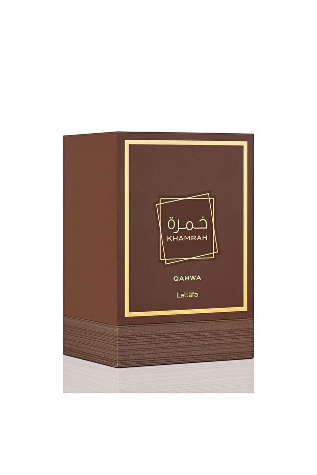 Lattafa Khamrah Qahwa Eau de Parfum, Unisex, Vanilla Cinnamon Coffee ...
