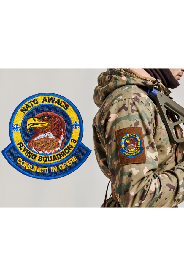 ALKAN ASKERİ MALZEMELER VE TEKSTİL Uçan Filo 3 Nakış Arma, Patch, Peç ...