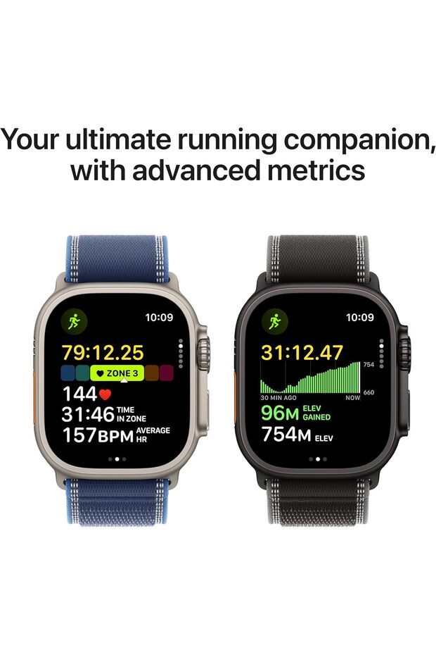 Apple Watch Ultra 3 GPS + Cellular 49mm Black Titanium Case with Black ...