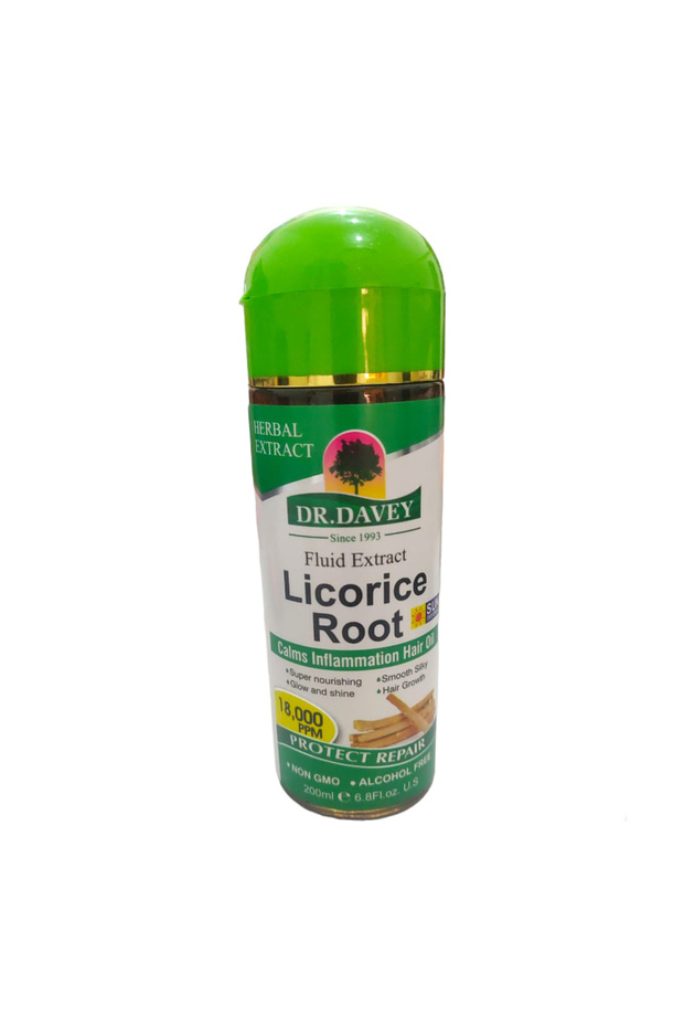 Dr. Davey Licorice Root Extract Oil for Dandruff Soothes Scalp ...