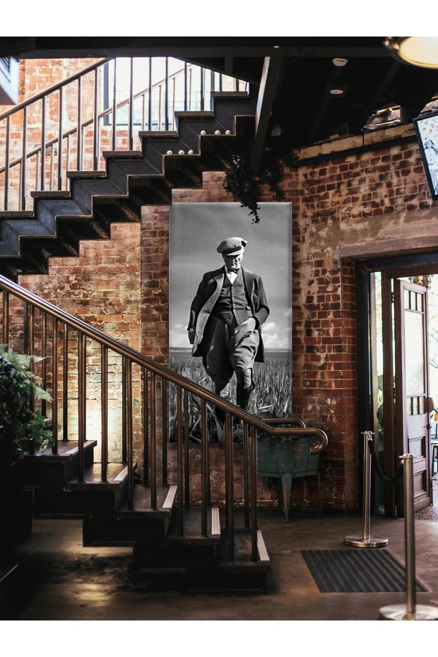 ESLEM ATATÜRK BASKI KANVAS TABLO - Fiyatı, Yorumları