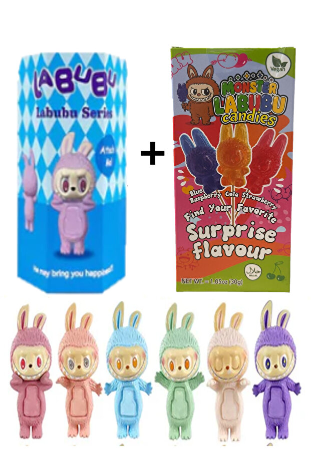 Pofika Sony Angel Labubu Sürprize + Labubu Şeker Sürprize 2'li Fırsat ...