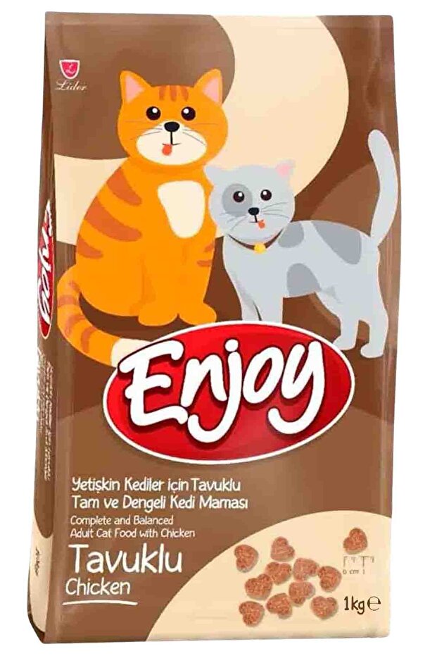 Enjoy Tavuklu Yetiskin Kedi Mamasi 1kg - Fiyatı, Yorumları
