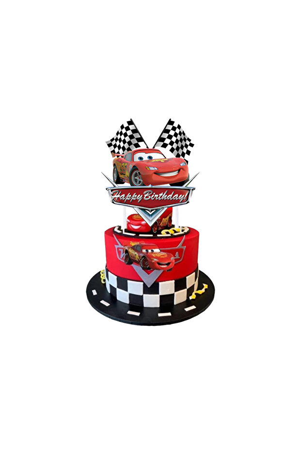 Miniso 1 Disney McQueen Cake Topper, Princess Birthday Decorations ...