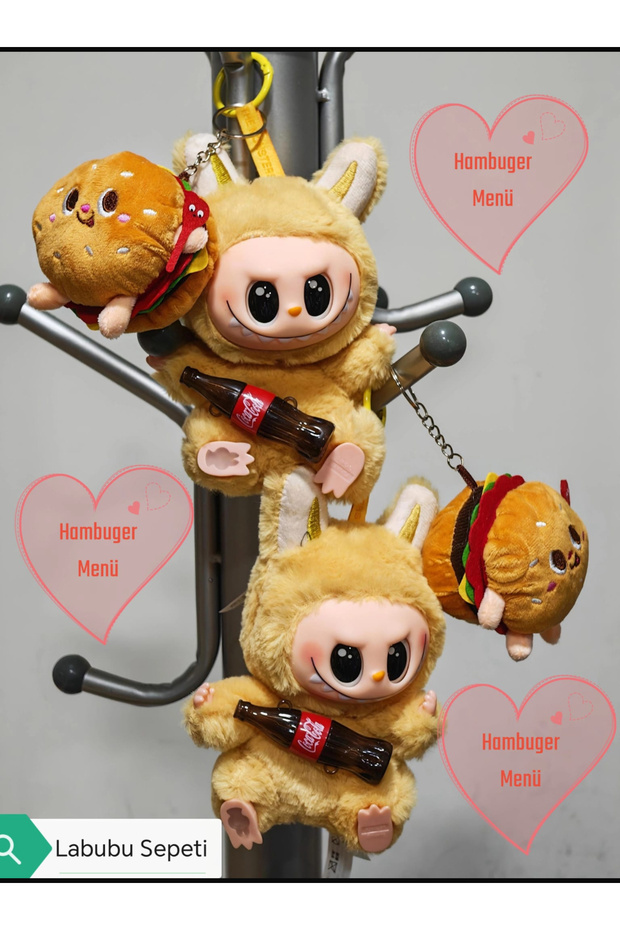 labubu sepeti LABUBU COLA & MC DONALS PAKETİ ~renk seçebilirsiniz ...